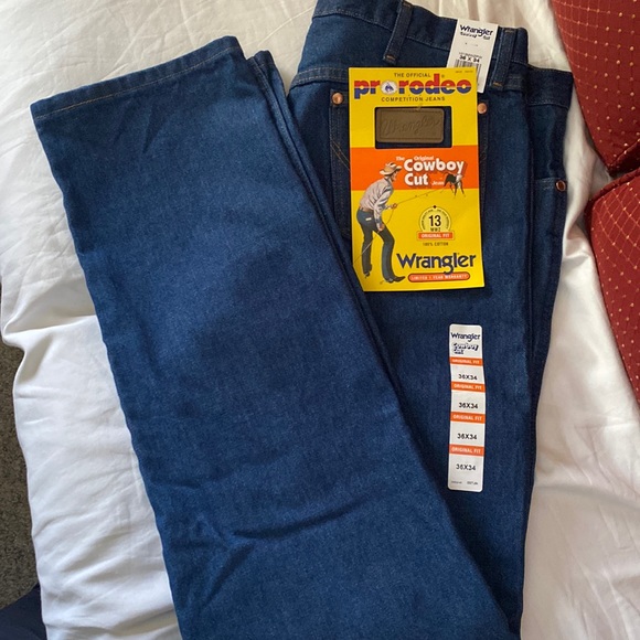 Jeans | Mens 36x34 Wrangler Pro Rodeo Cowboy Cut Jeans | Poshmark